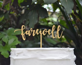 Farewell Cake | Etsy