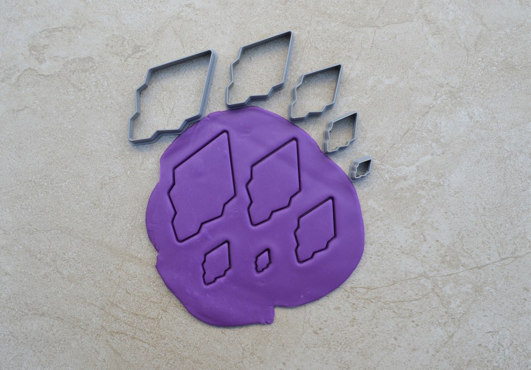Drop V3 Polymer Clay Cutter Set Cookie Fondant Cutters - Etsy