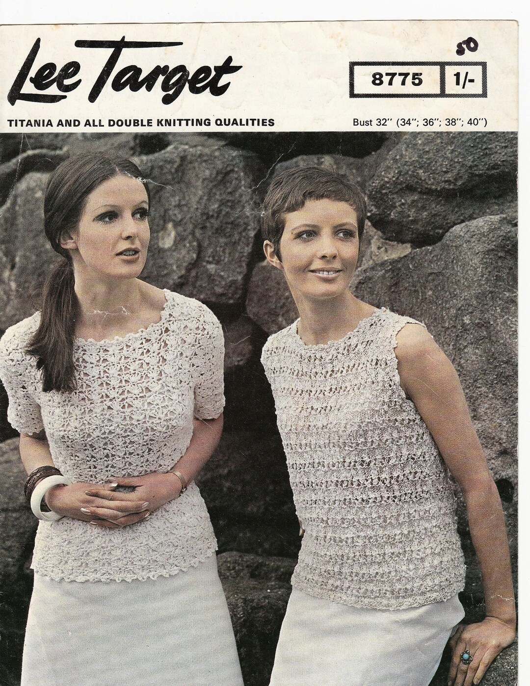 Vintage Crochet Pattern Lee Target 1960s Pattern for Crochet Ladies ...