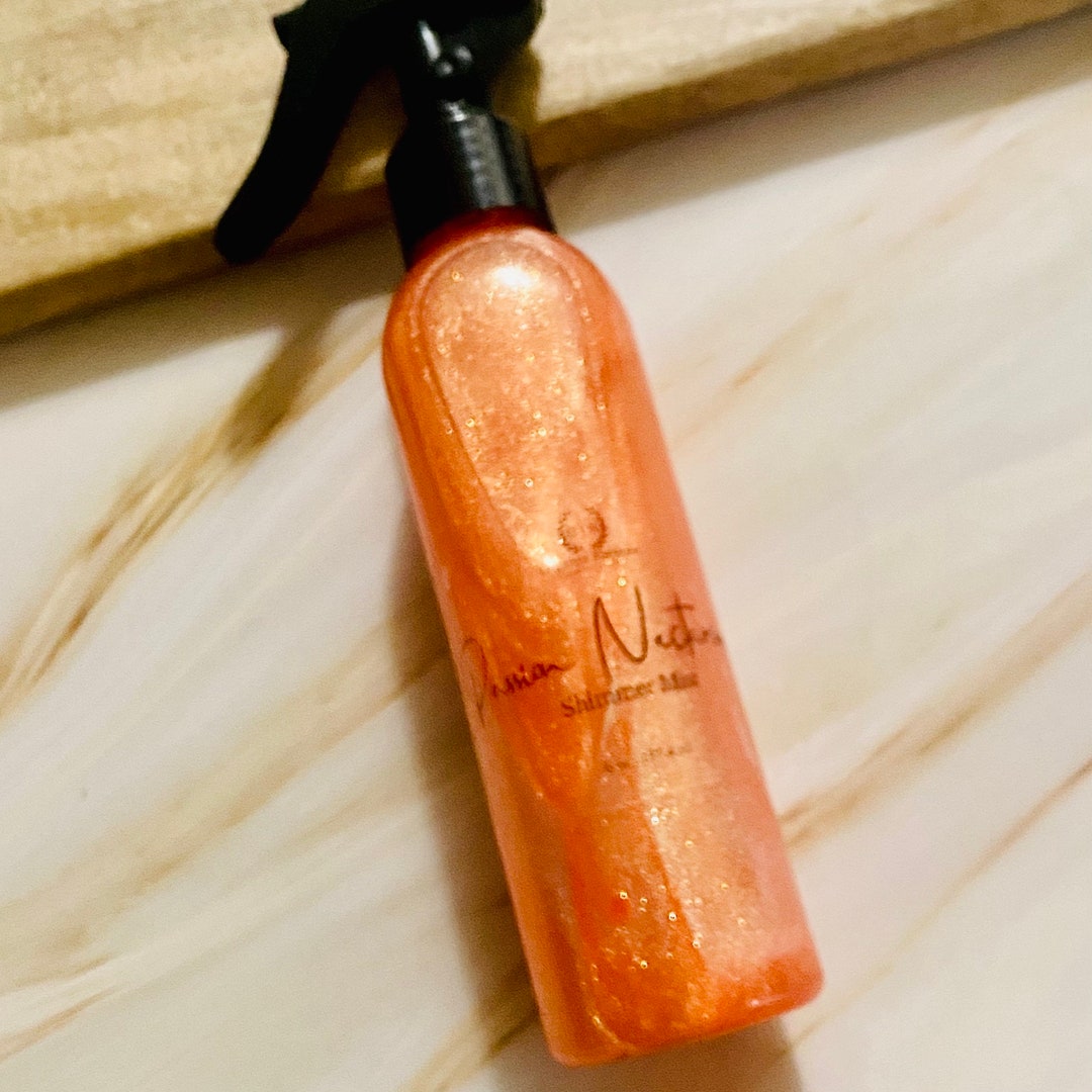 Passion Nactarine Body Shimmer Mist, Body and Hair Glittering Mist ...