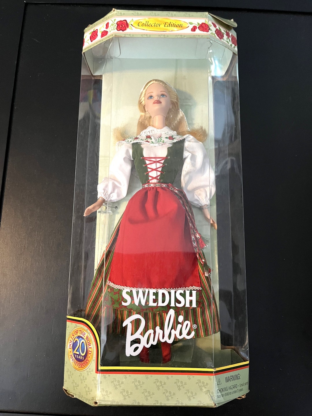 1999 Swedish Barbie Dolls of the World Collector Edition Doll Mattel ...