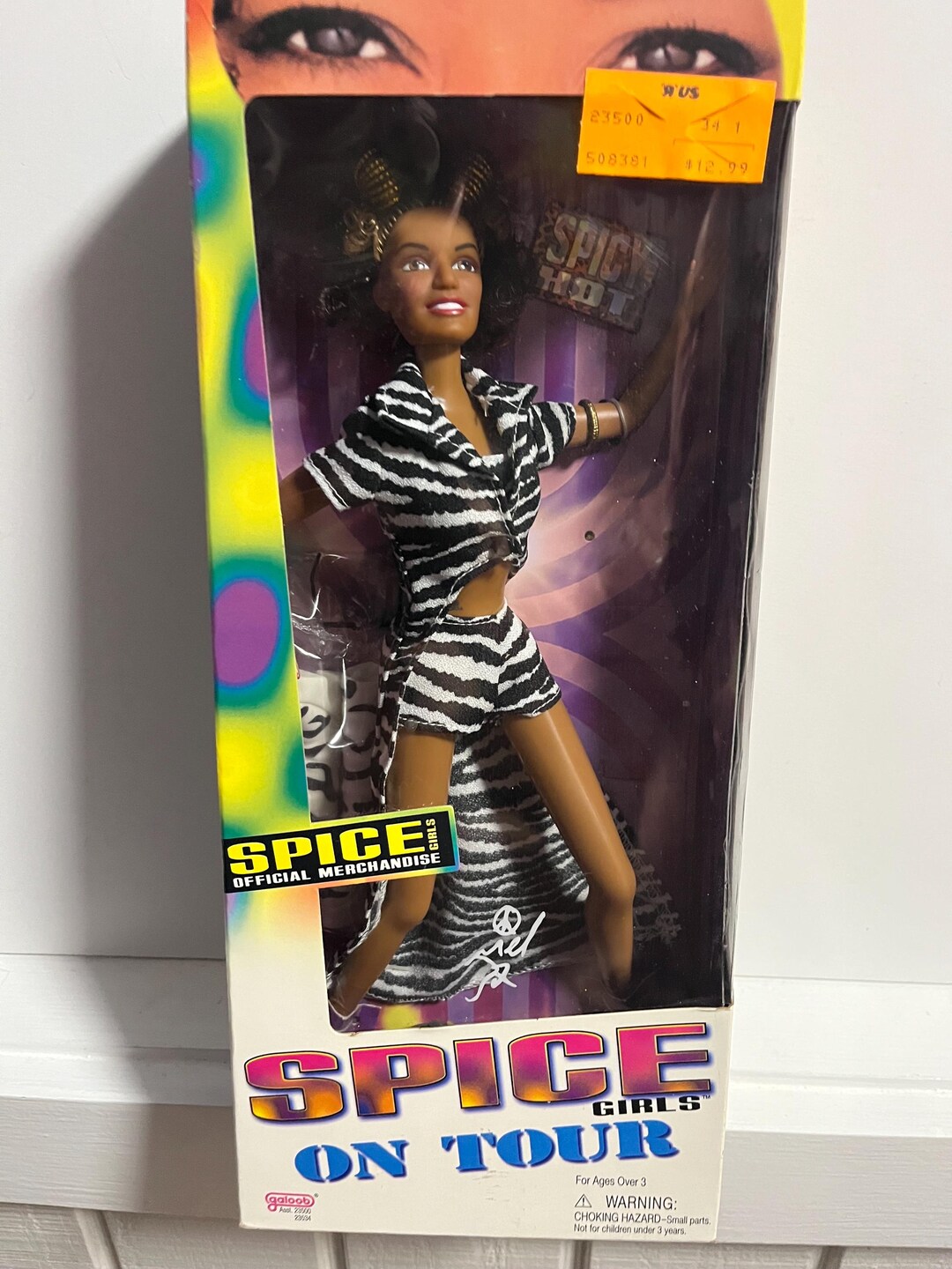 1998 Posh Spice Doll Spice Girls on Tour Scary Spice Mel B Galoob ...