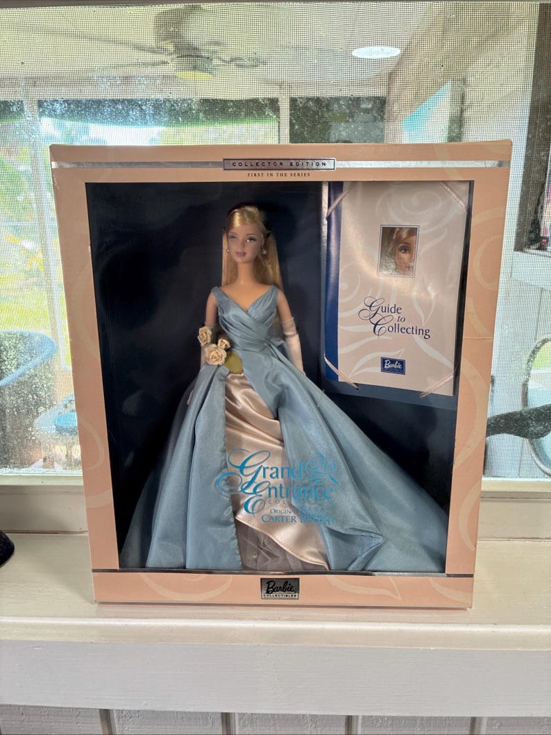 2000 Mattel Carter Bryant Grand Entrance Collection Barbie Doll # 28533 ...