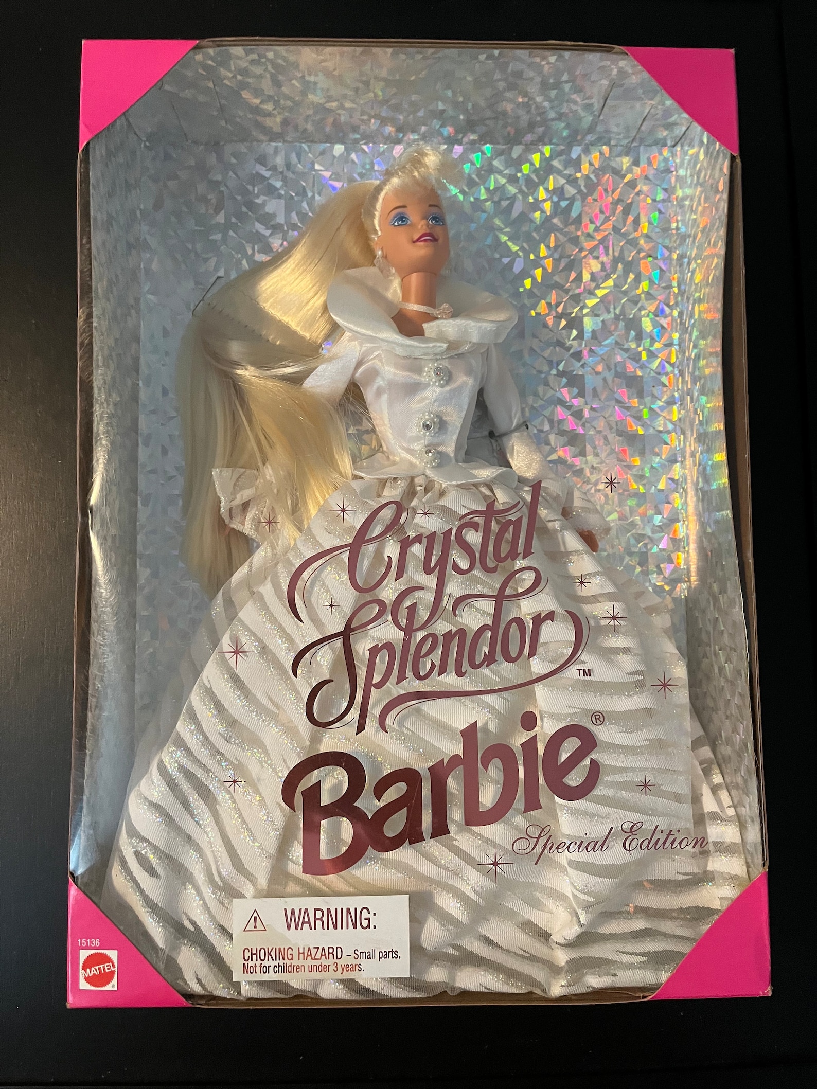 1995 Crystal Splendor Special Edition Barbie Mattel # 15136 New in Box ...