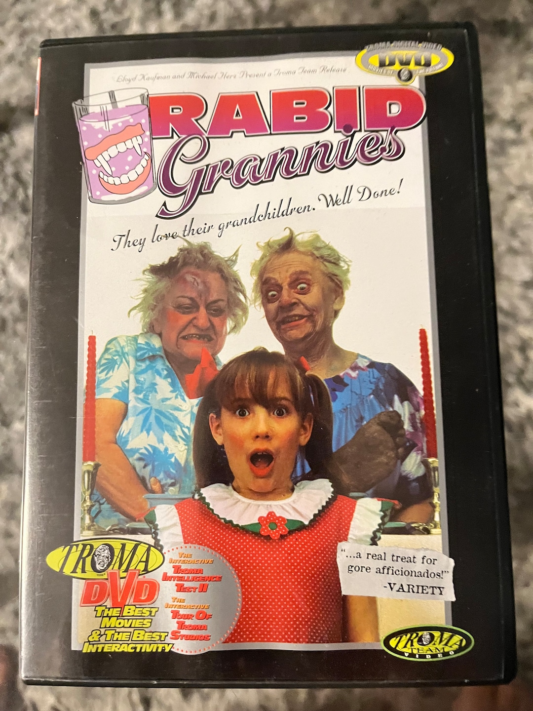 Rabid Grannies DVD Troma 1988 Comedy Gore Horror - Etsy