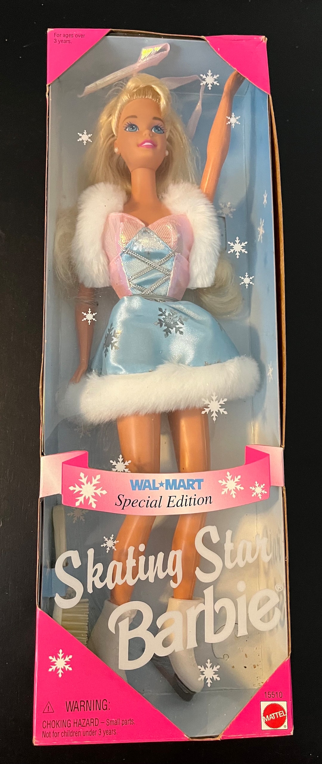 1995 Skating Star Barbie Walmart Special Edition Mattel # 15510 New in ...