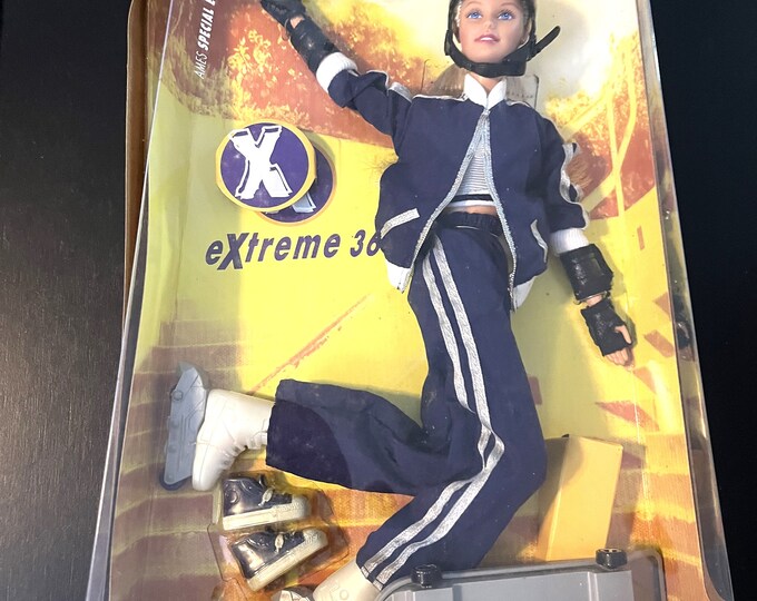 Barbie 1999 Extreme 360 Special Edition Doll W Skateboard Mattel ...