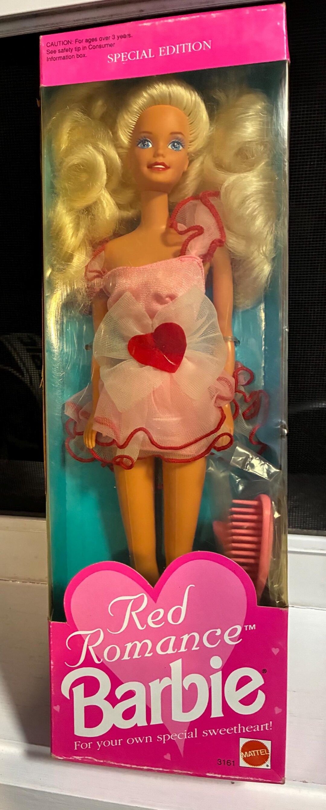 Mattel Barbie Doll Red Romance Barbie Special Edition # 3161 New in Box ...