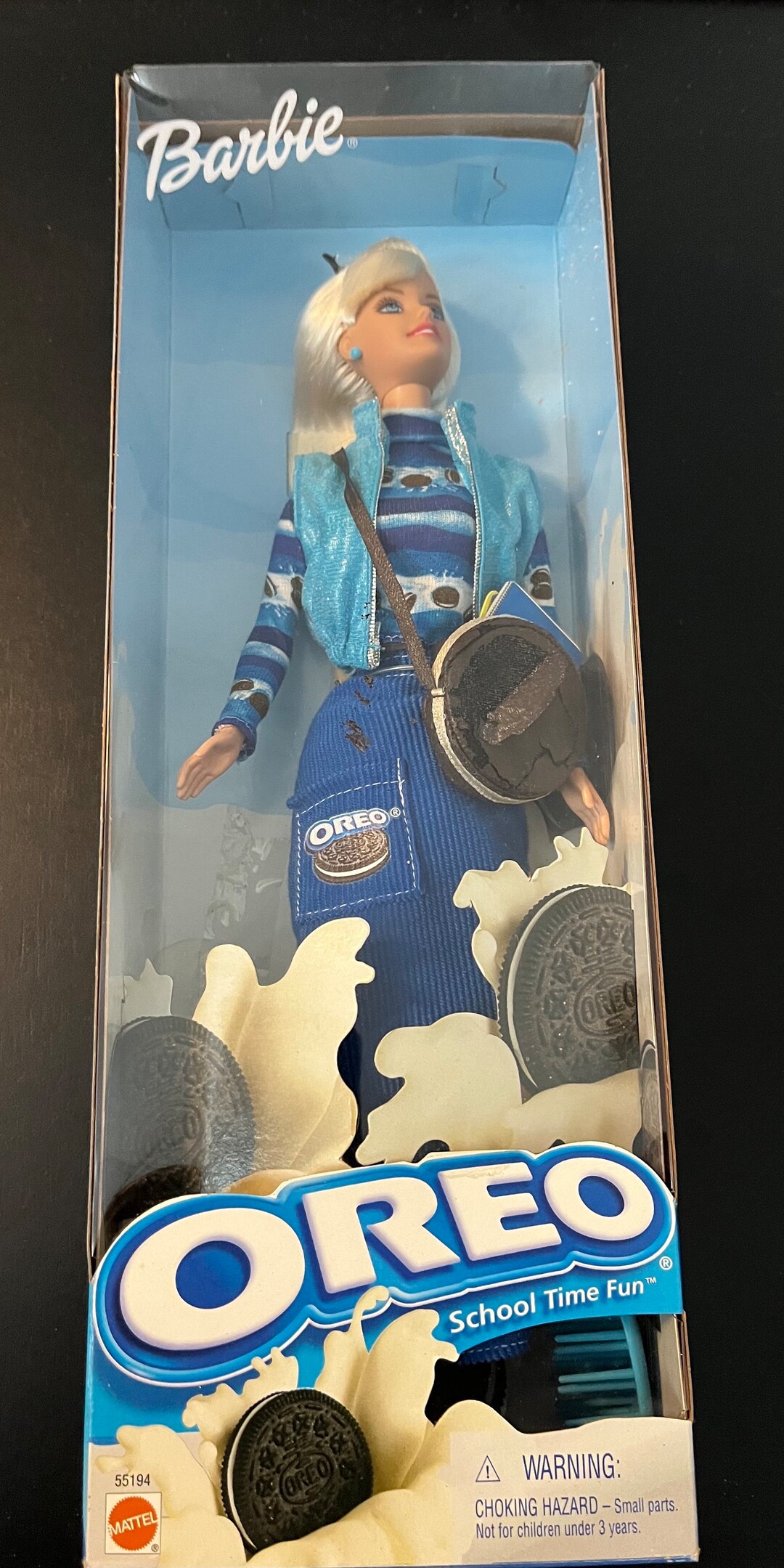 2001 Oreo Cookie School Time Fun Barbie Mattel 55194 New in Box Barbie ...