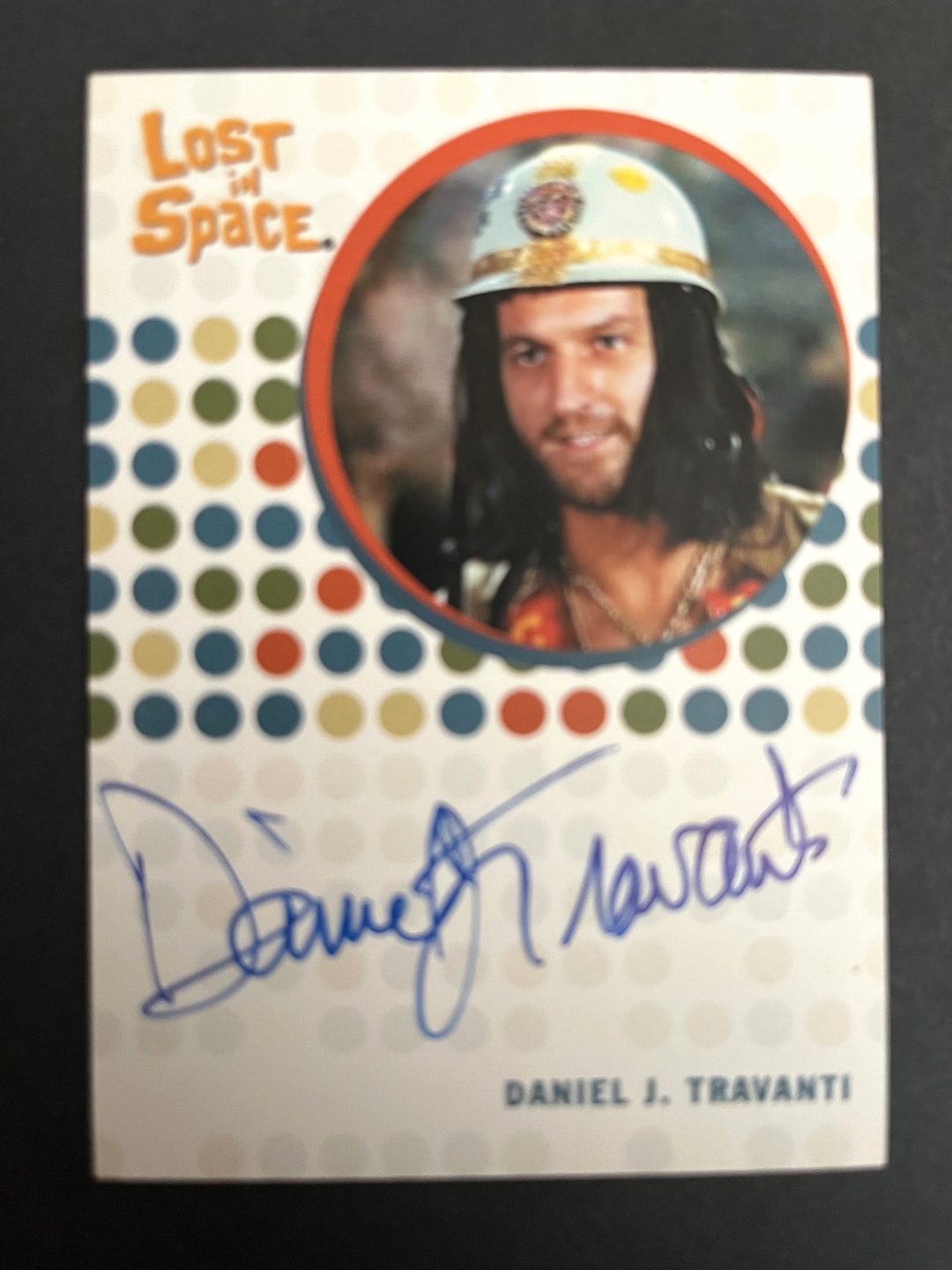 2005 DANIEL J. TRAVANTI Autograph Space Hippie Collision of the Planets ...