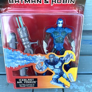 Ice Blast Mr Freeze Vintage Batman & Robin Action Figure New Kenner ...