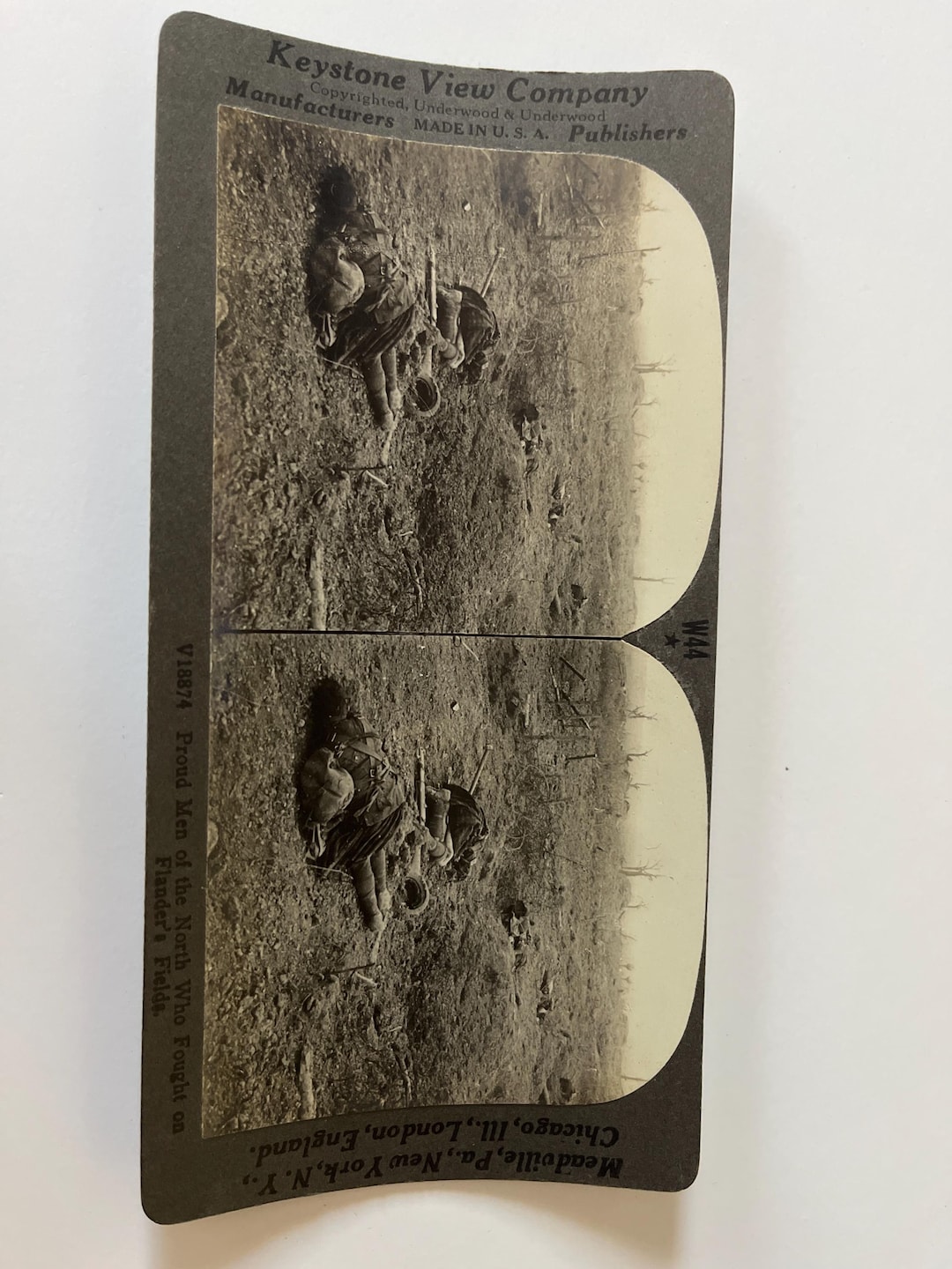 Antique Stereoview Cards Photo Military Keystone View Company V18874 ...