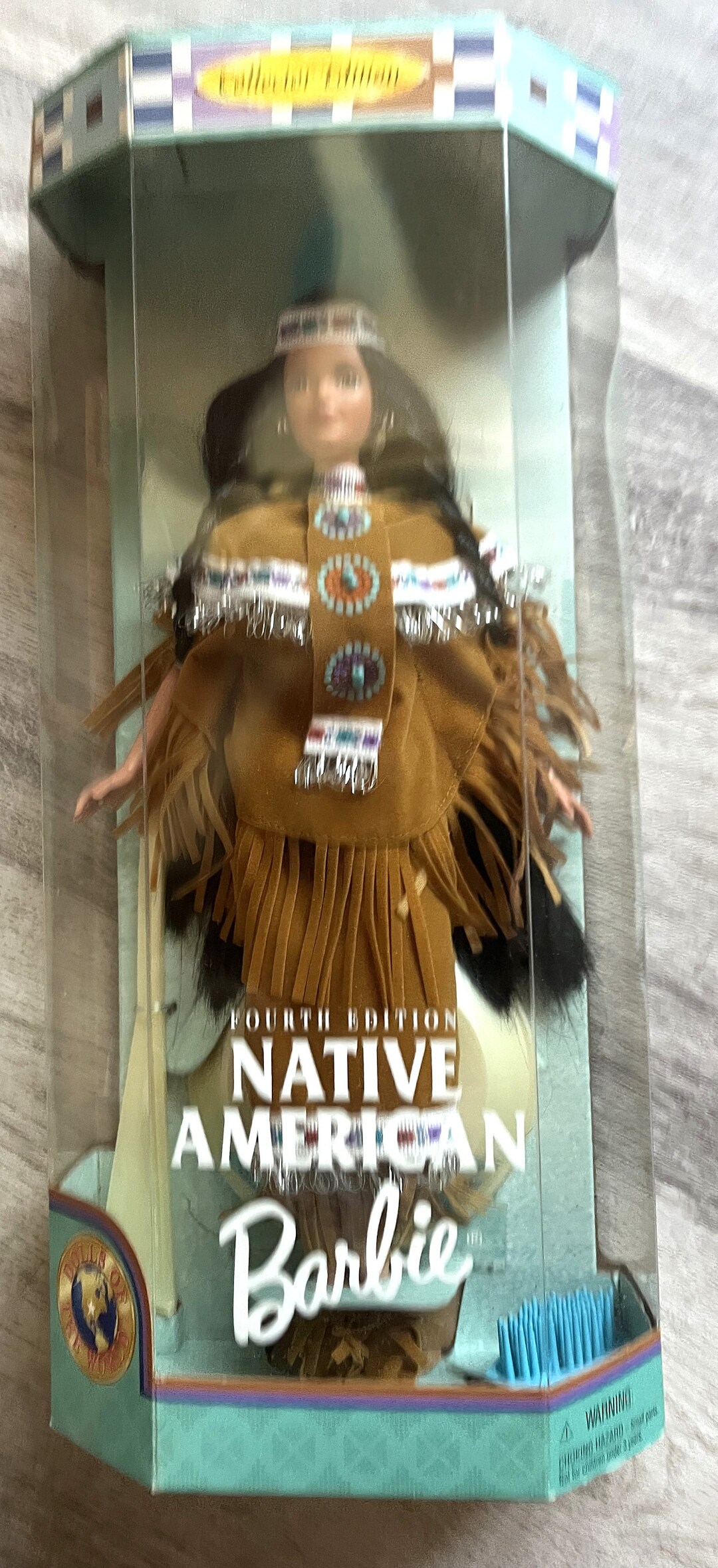 1997 Native American Barbie Fourth Edition Collector Edition Mattel ...