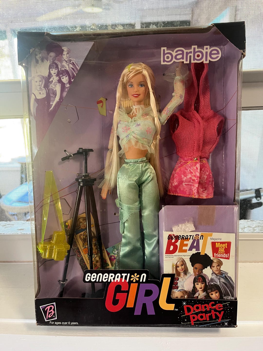 1999 Mattel GENERATION GIRL BARBIE Dance Party W Beat Magazine ...