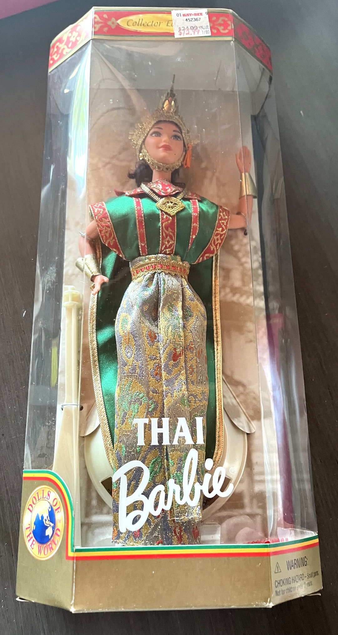 1997 THAI Barbie Collector Edition Dolls of the World Collection Mattel ...