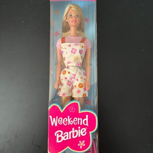 Mattel 23462 Special Edition 1998 Weekend Barbie Doll New in Box Barbie ...
