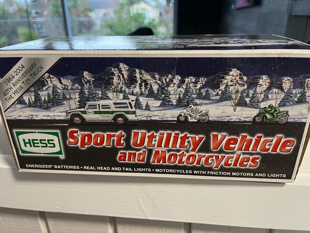 2004 HESS Sport Utility Vehicle and Motorcycles New in Box Vintage - Etsy