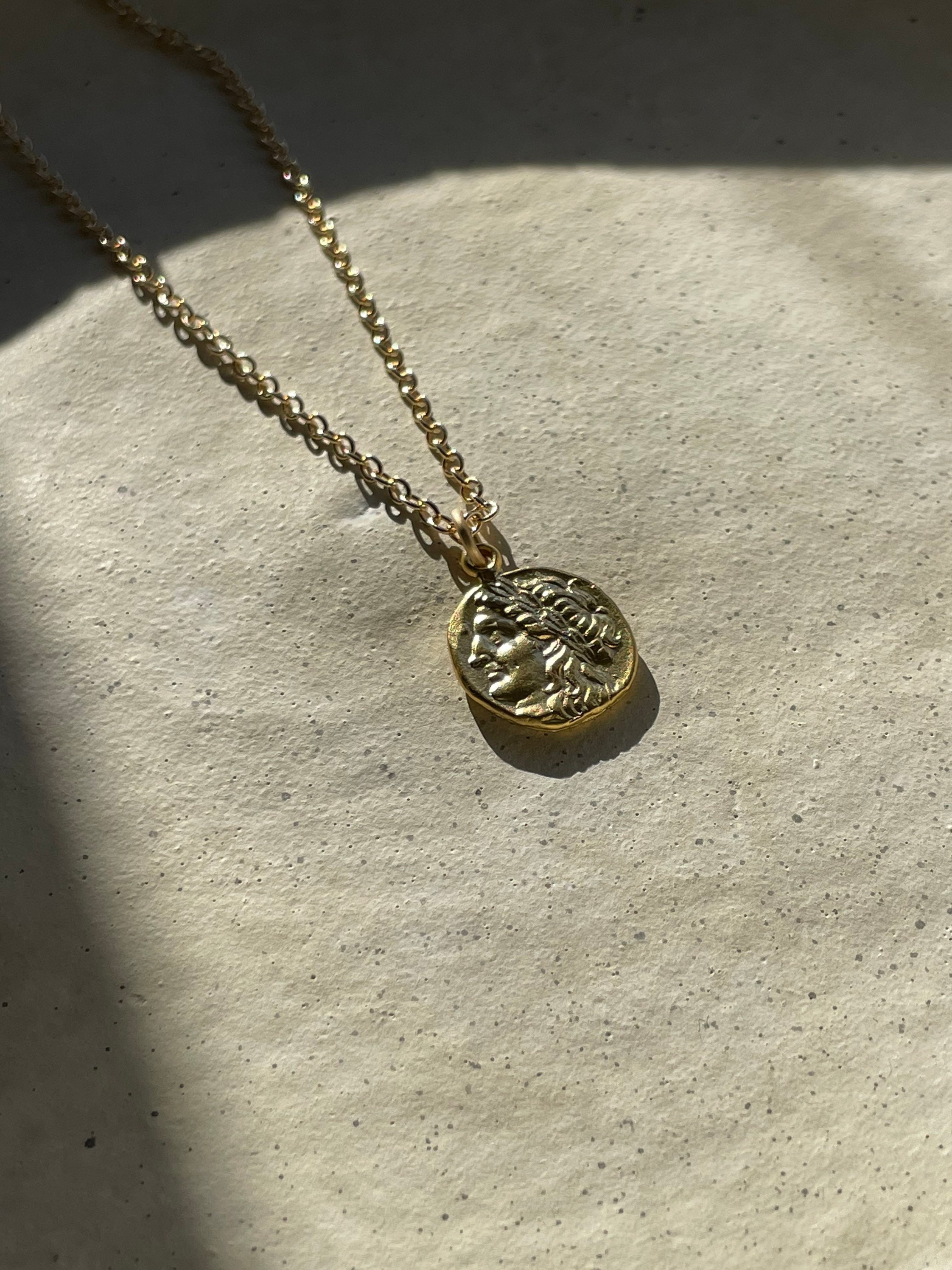Apollo Coin Necklace - Etsy