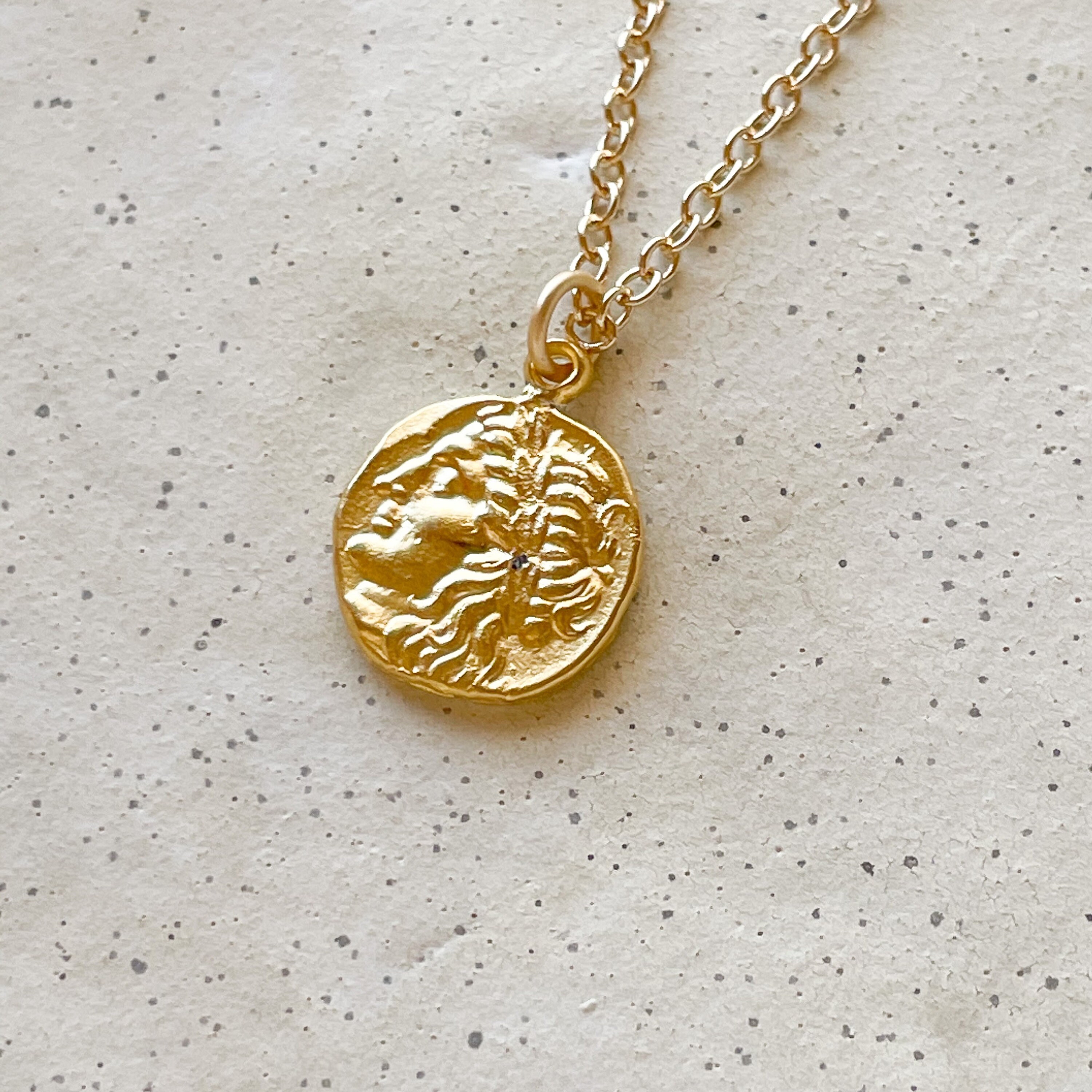Apollo Coin Necklace | Etsy