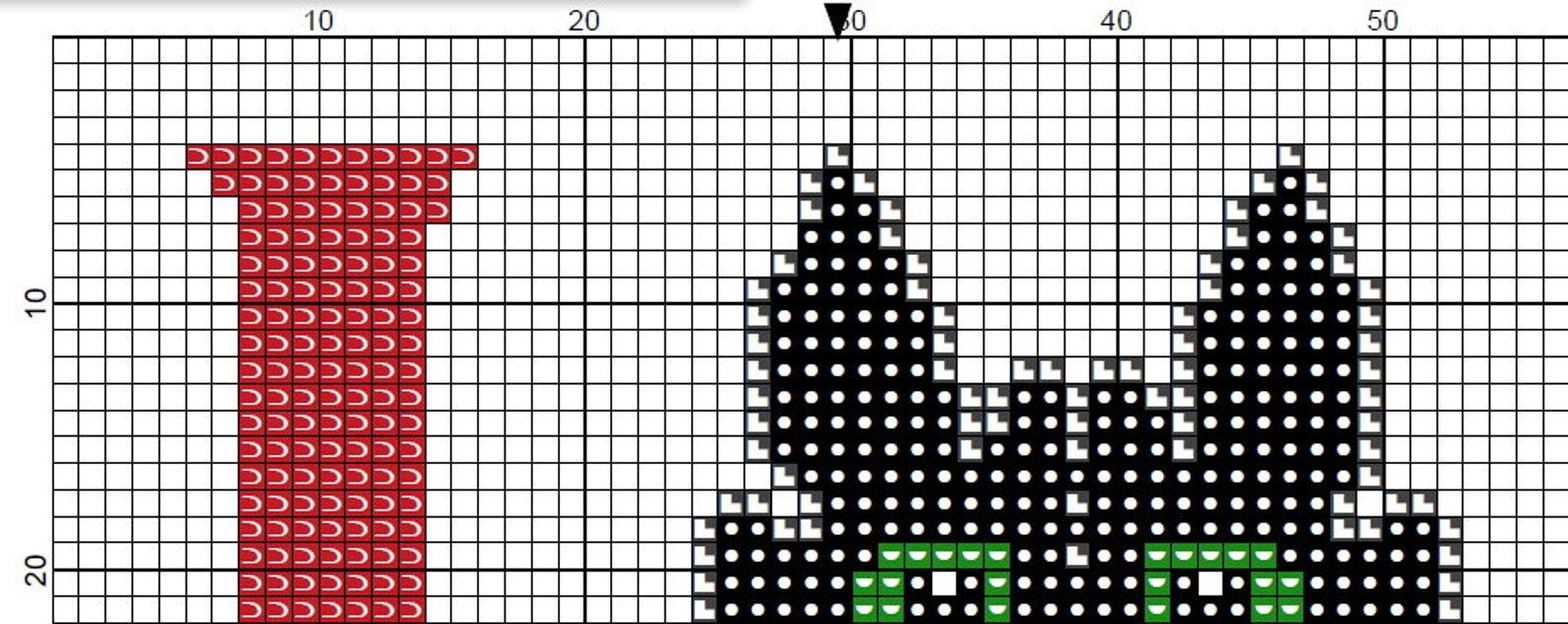 LOVE Toothless HTTYD Cross Stitch DIGITAL Pattern - Etsy