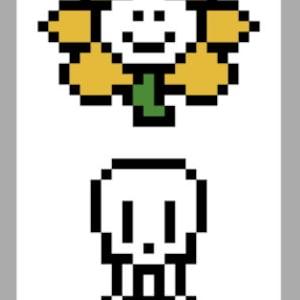 Undertale Bookmark DIGITAL Cross Stitch Pattern - Etsy