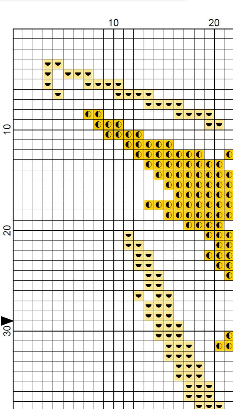 Pokemon Go Team Instinct Logo DIGITAL Cross Stitch Pattern | Etsy