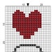 Undertale Bookmark DIGITAL Cross Stitch Pattern - Etsy
