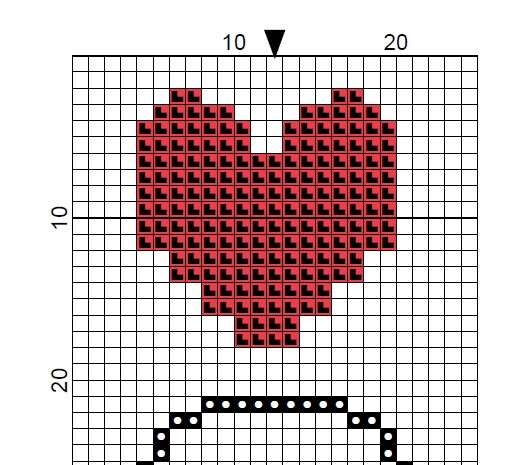 Undertale Bookmark DIGITAL Cross Stitch Pattern - Etsy