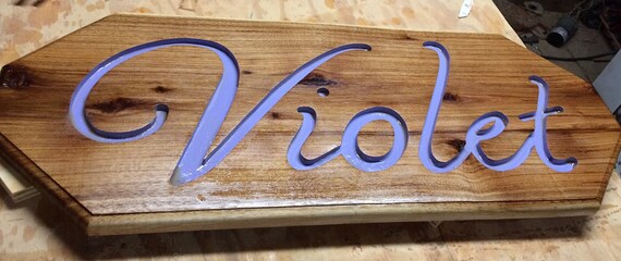 Hand Routed Signs | Etsy