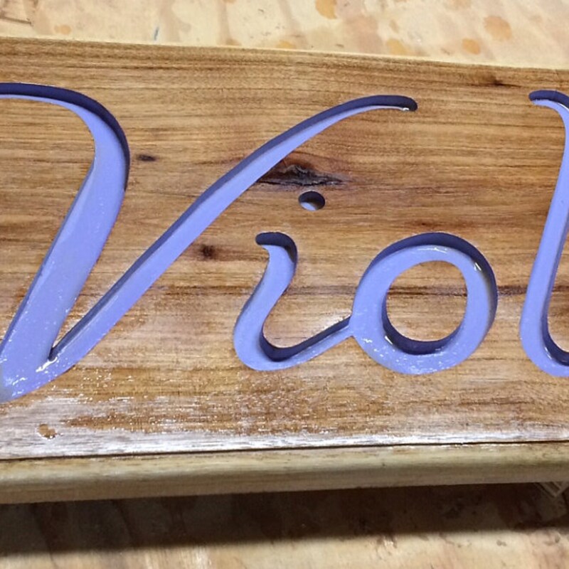 Routed Wood Signs - Etsy