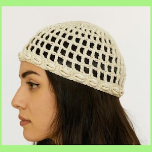 Mesh Crochet Cap Pattern: Beginner-friendly Tutorial - Etsy