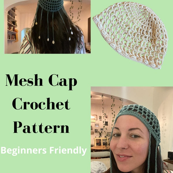 Crochet Cap Pattern - Etsy