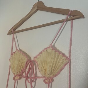 Seashell Crochet Top. Mermaid Crochet Top - Etsy