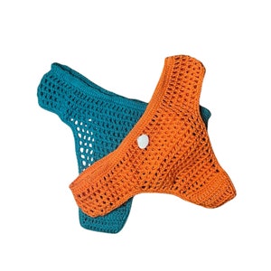 Bikini Crochet Pattern. Easy for Beginners. Brazilian Bottom, Mesh Top ...