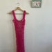 Maxi Mesh Pink Long Dress - Etsy