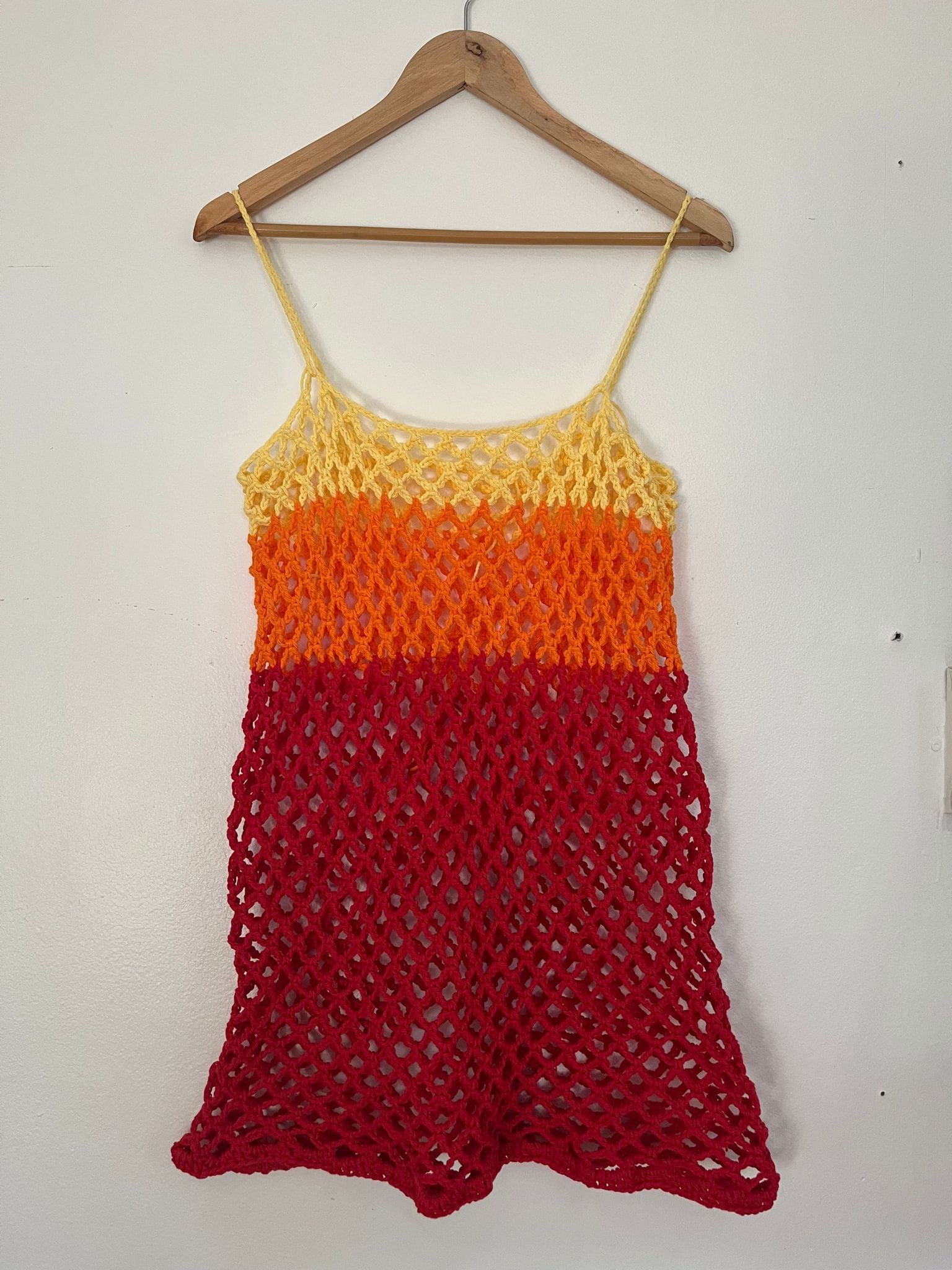 Mesh Mini Dress Crochet - Etsy