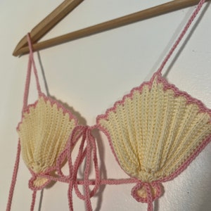 Seashell Crochet Top. Mermaid Crochet Top - Etsy