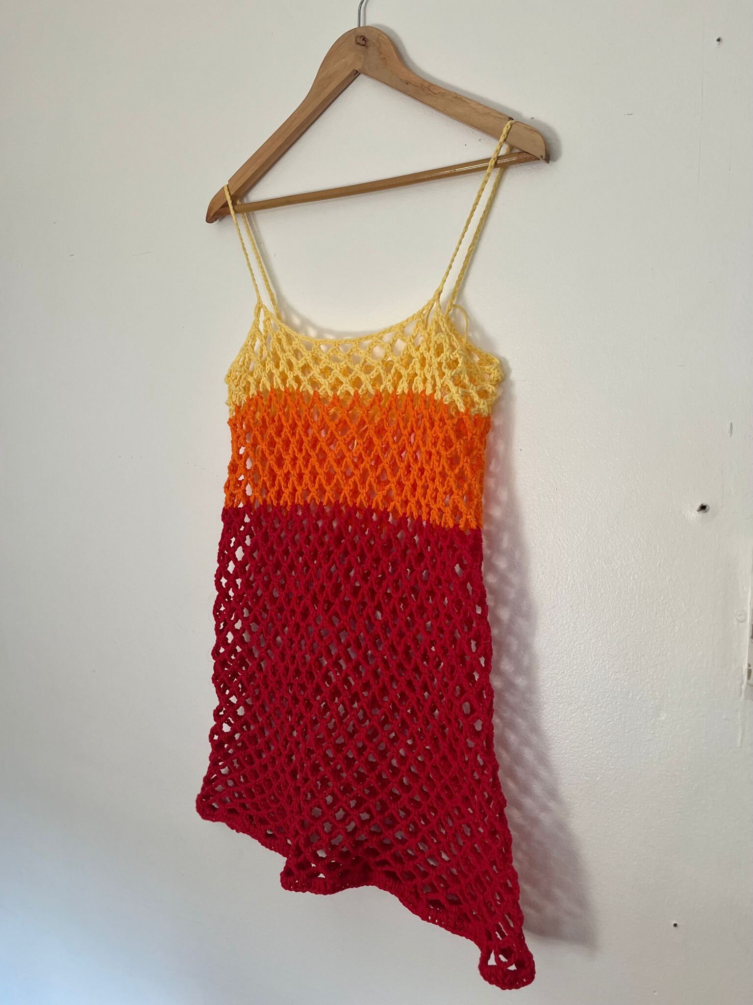 Mesh Mini Dress Crochet - Etsy