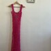 Maxi Mesh Pink Long Dress - Etsy