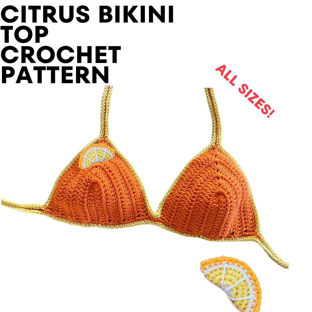 Lemon Top Crochet Pattern - Etsy