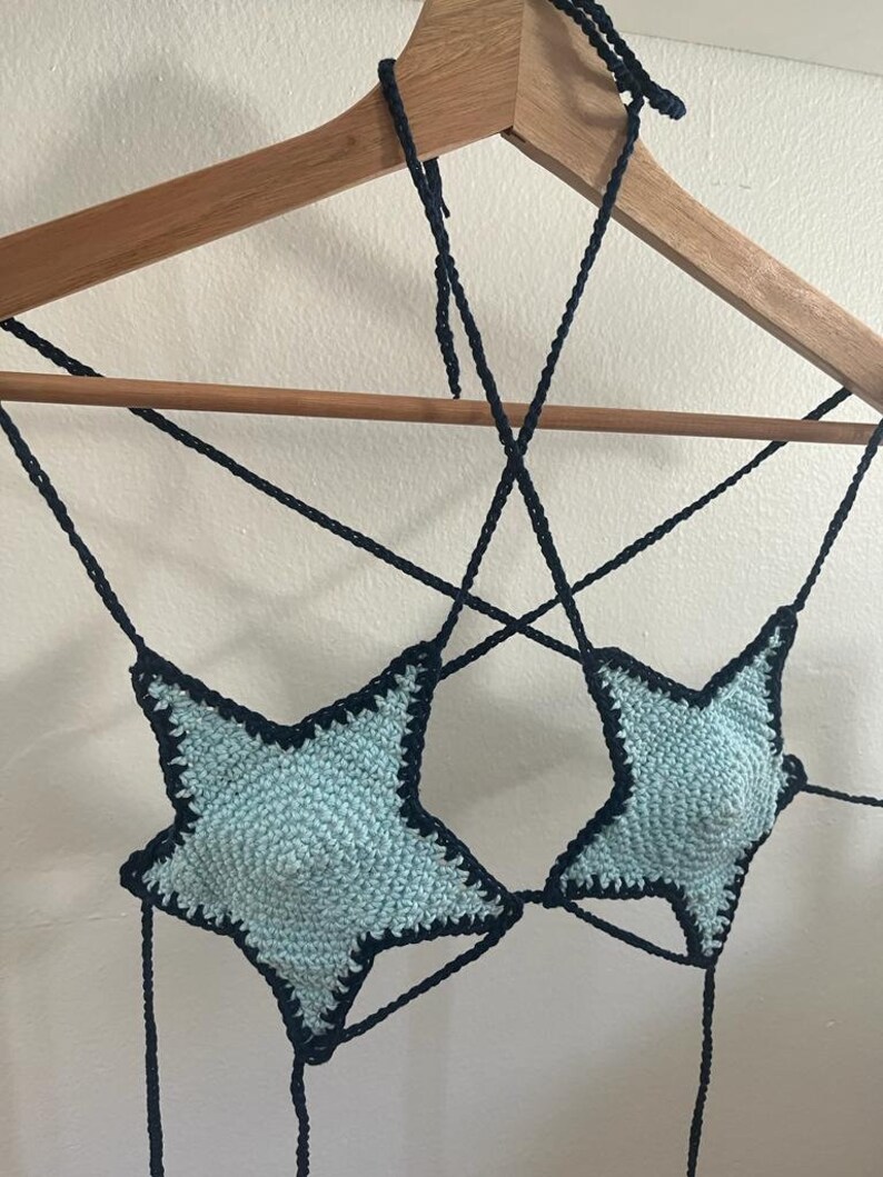 STARS TOP Crochet Pattern. Beginners Friendly - Etsy