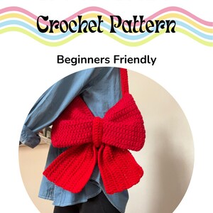Bow Bag Crochet Pattern for Beginners - Etsy