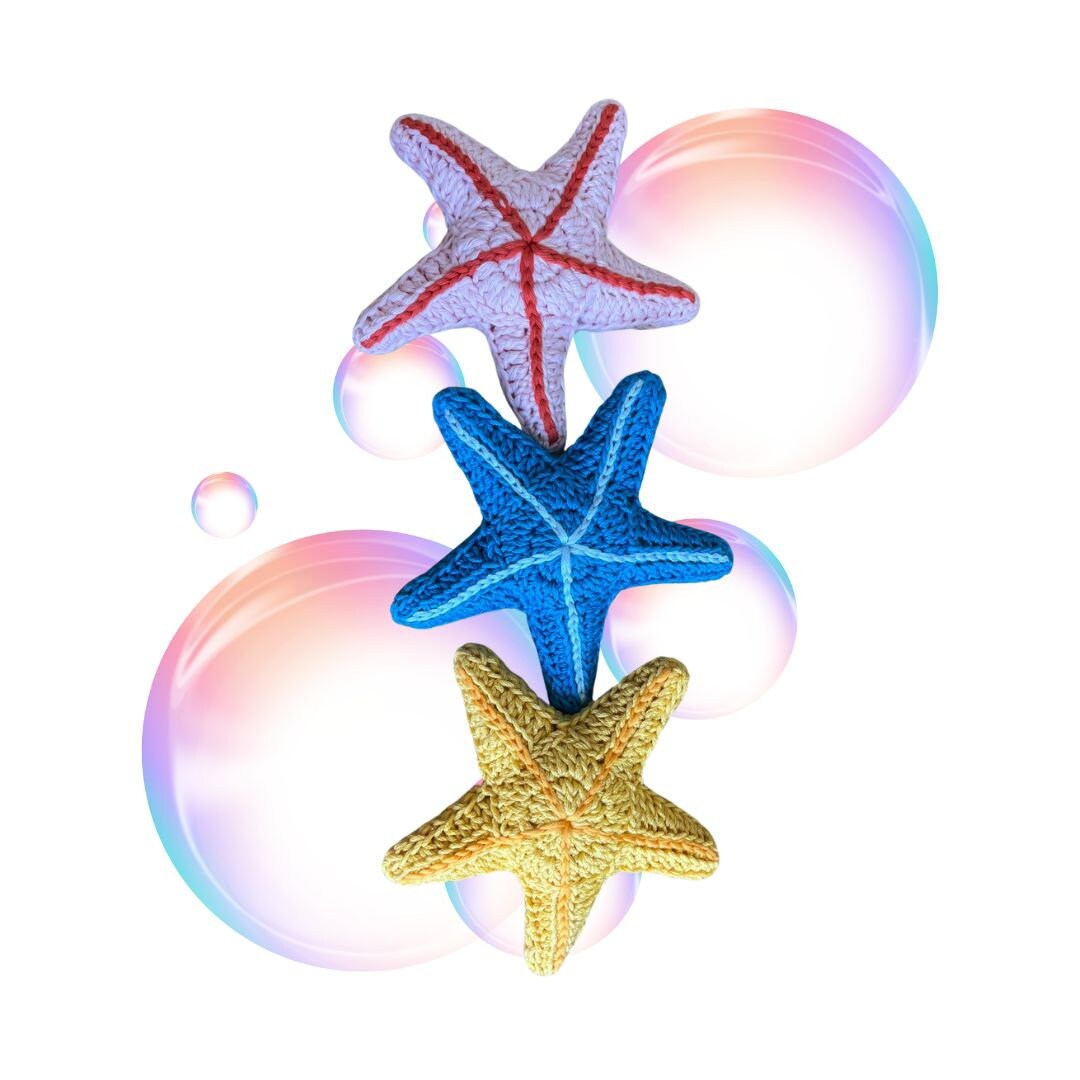 Squaeky Toy Star Fish Crochet Pattern. for Beginners - Etsy