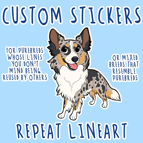 Schnauzer Sticker Chibi Puppy Dog Vinyl Hand Drawn - Etsy