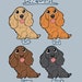 Spaniel Sticker English Cocker Field Springer Chibi - Etsy