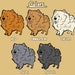 Chow Chow Sticker Chibi Puppy Dog Vinyl Hand Drawn - Etsy