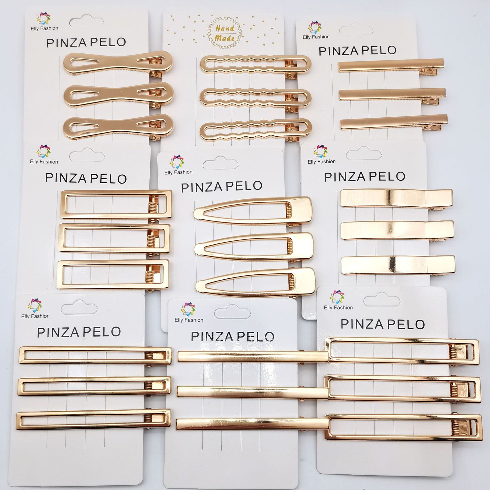 10pcs/lot Metal Hollow Duck Beak Clip Square Clip Pearl - Etsy