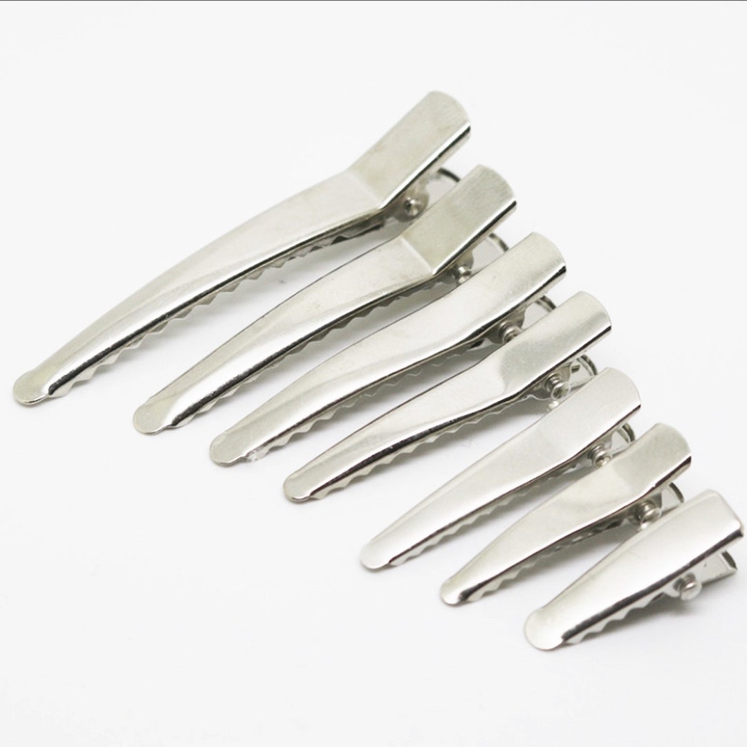 20 PCS 2.5-8cm High-quality Warped Duck Beak Point Clip, a Word Clip ...