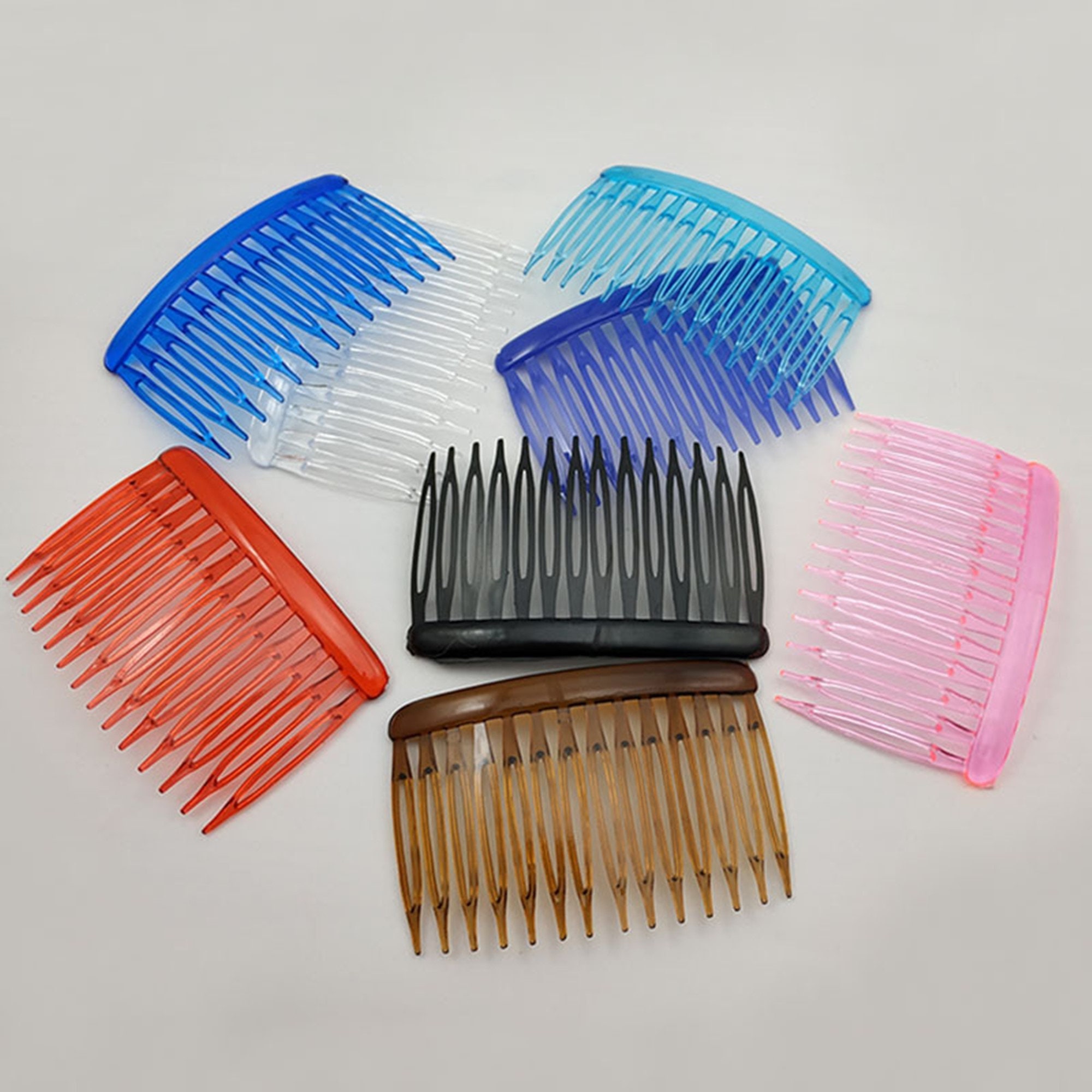 10pcs / lote accesorios para el cabello 14 dientes peine de | Etsy