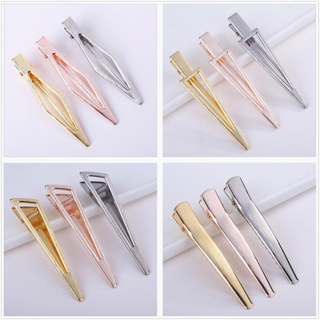 12 Pcs/lot 8cm High Quality New Metal Brushed Hairpin Full - Etsy Hong Kong